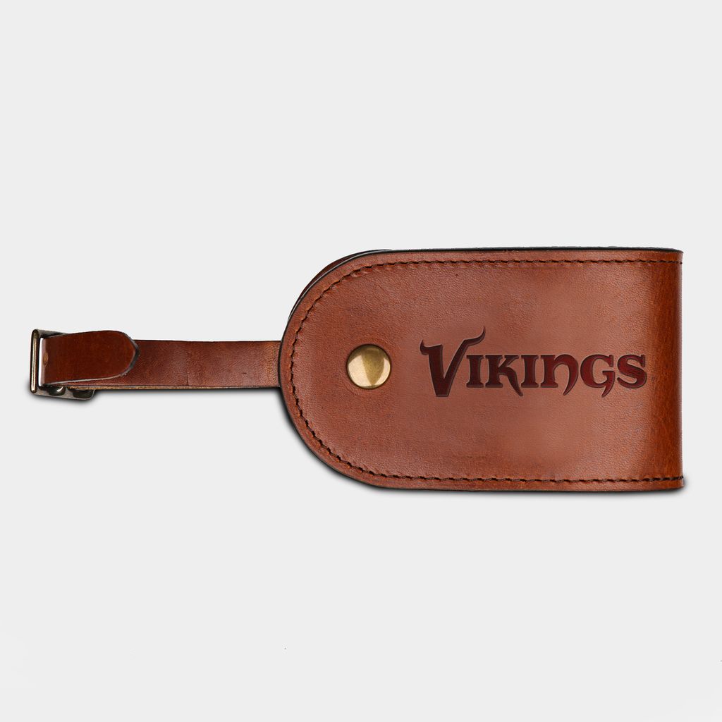 Minnesota Vikings "Wordmark" Luggage Tag – Heritage Gear