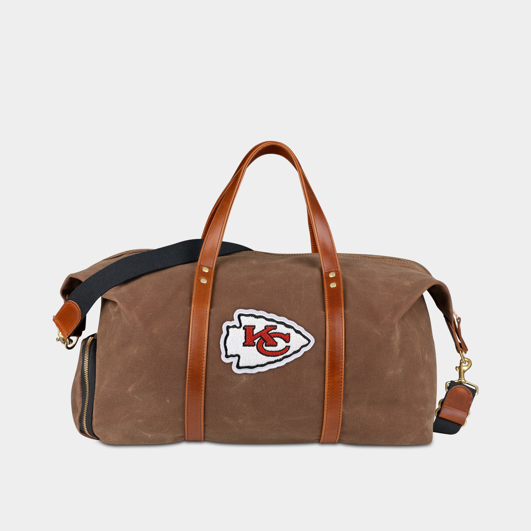 Kansas City Chiefs Waxed Canvas Field Bag | Heritage Gear