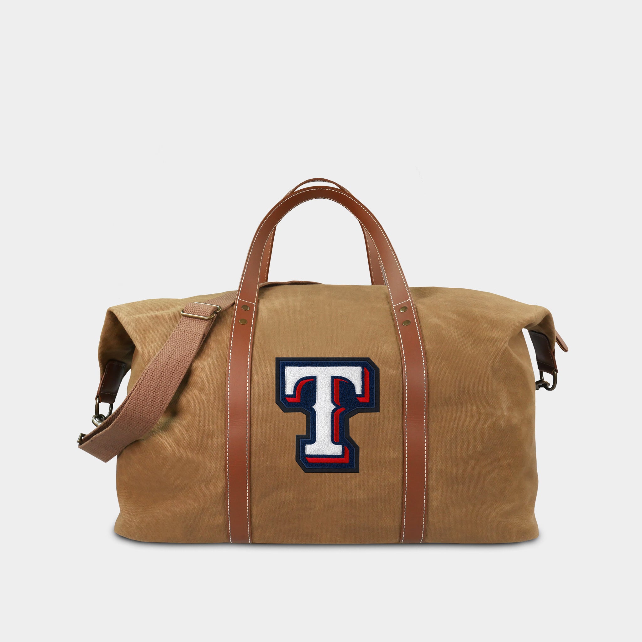 Texas Rangers "T" Waxed Canvas Field Bag | Heritage Gear