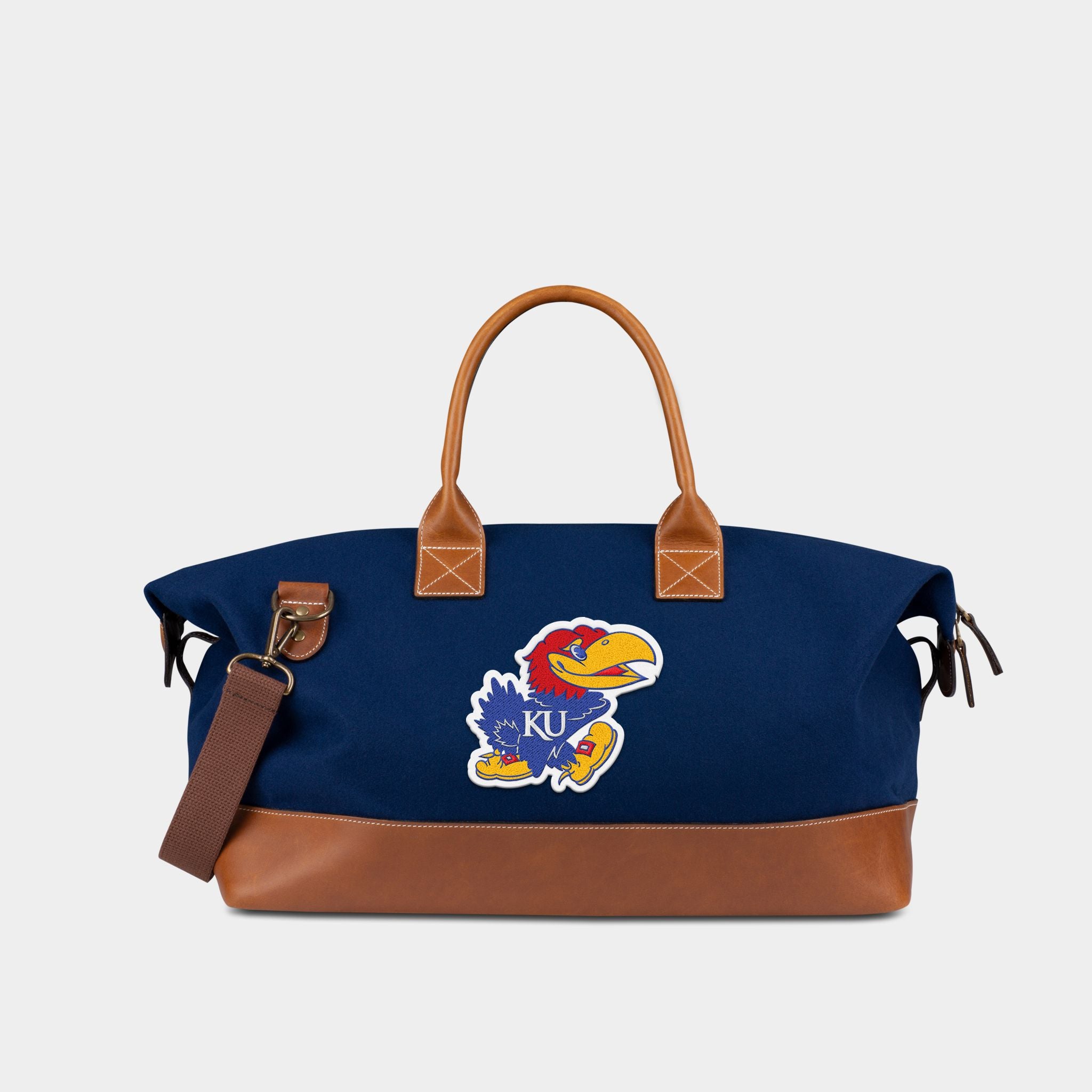 Kansas Jayhawks Weekender Duffle Bag| Heritage Gear