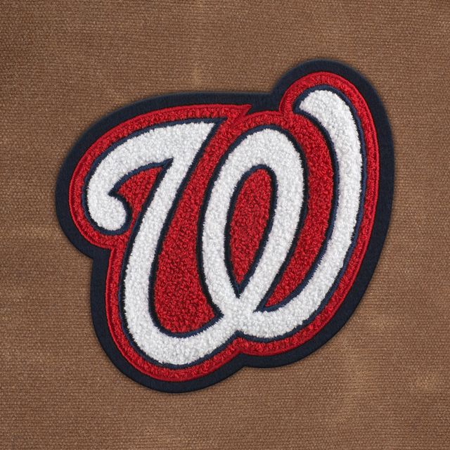 Washington Nationals "W" Waxed Canvas Field Bag | Heritage Gear