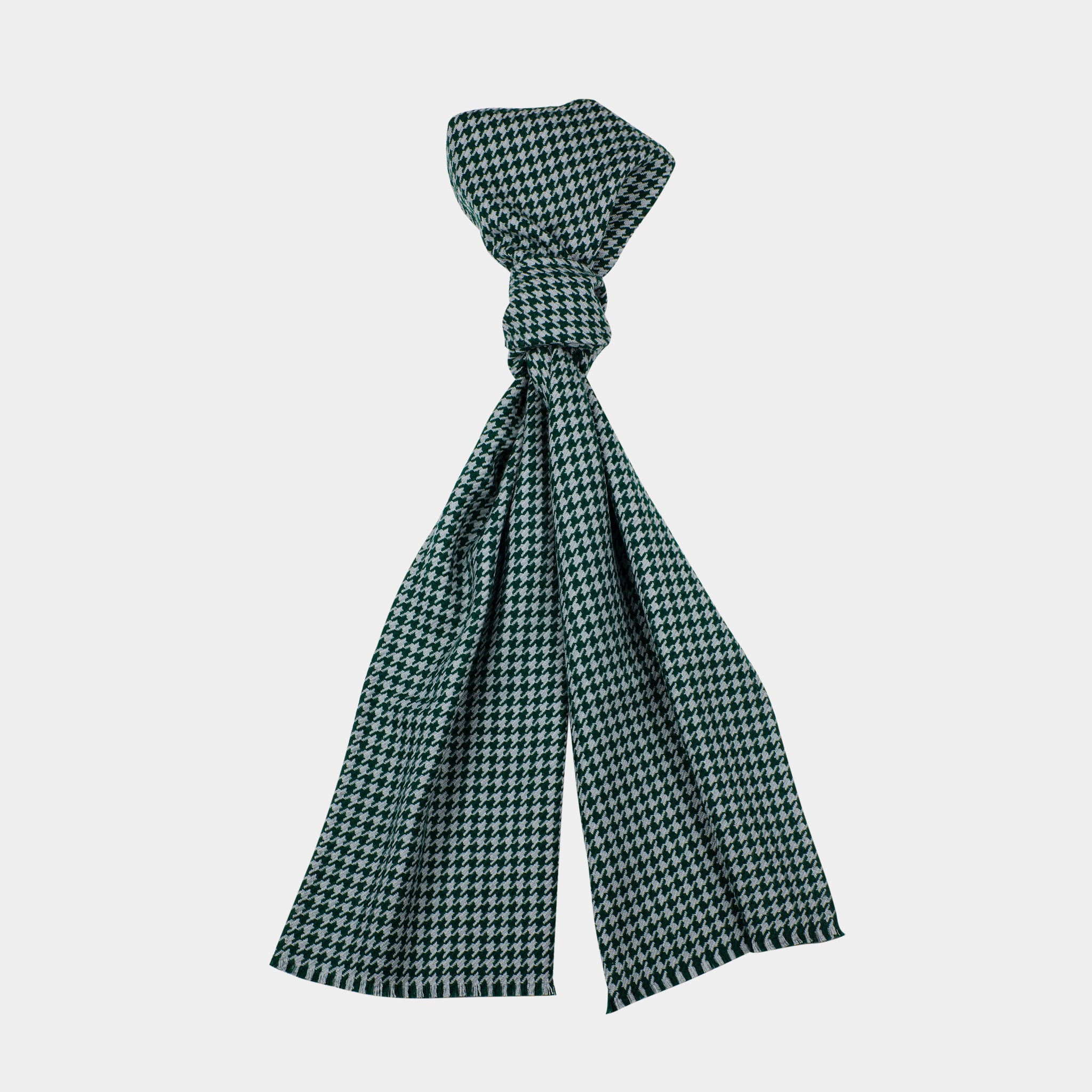 Spartans Colors Green & Grey Merino Scarf | Heritage Gear